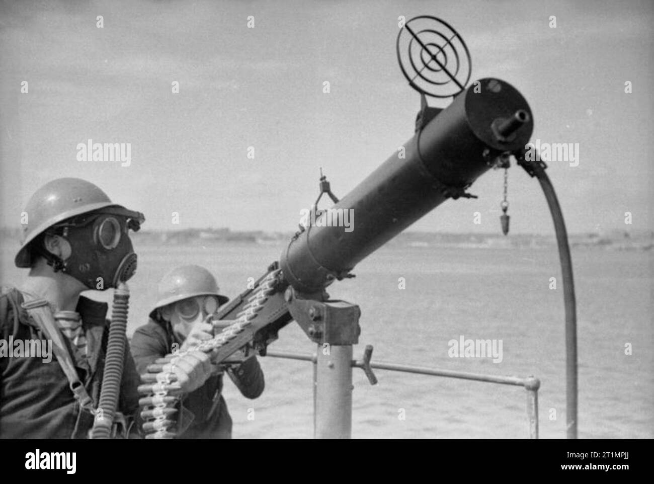 The Royal Navy during the Second World War The French Browning Machine ...