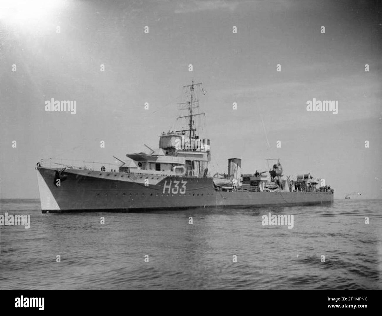 The Royal Navy during the Second World War HMS VANOC, a V Class ...