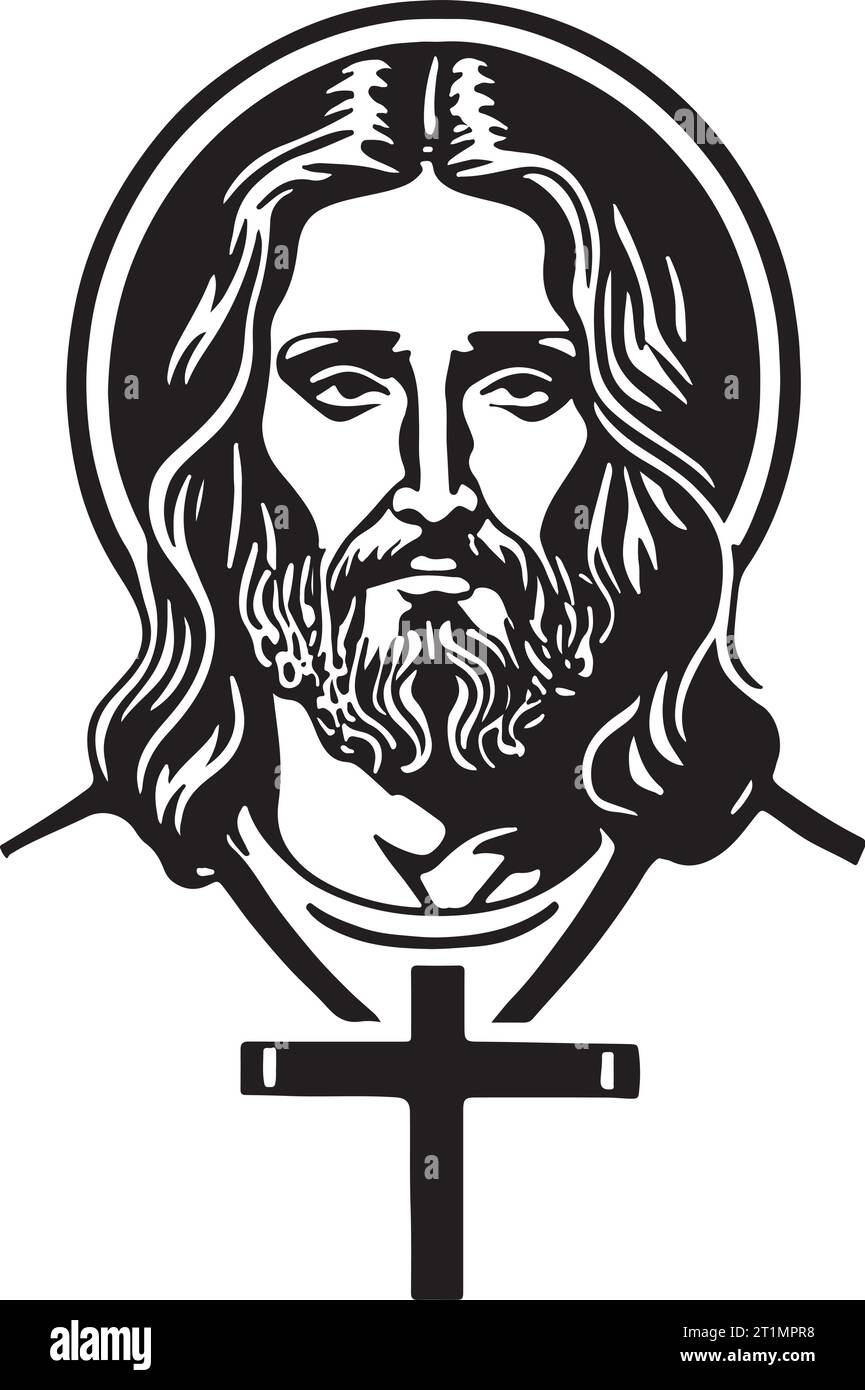 Beautiful and lovely Holy Christ vector art Stock Vector Image & Art ...