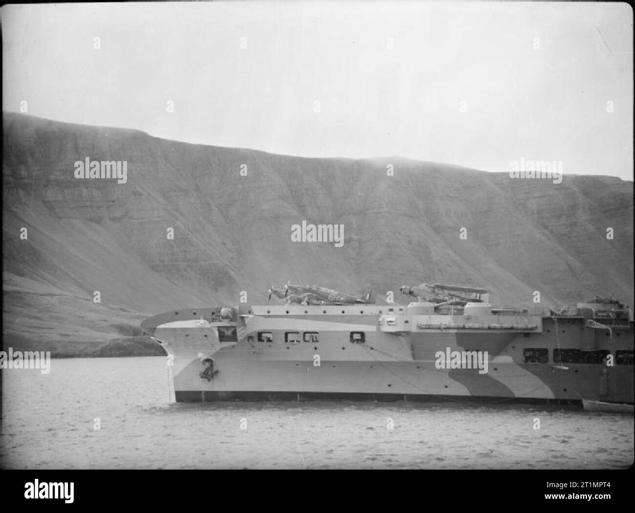 The Royal Navy during the Second World War The forward part of the ...