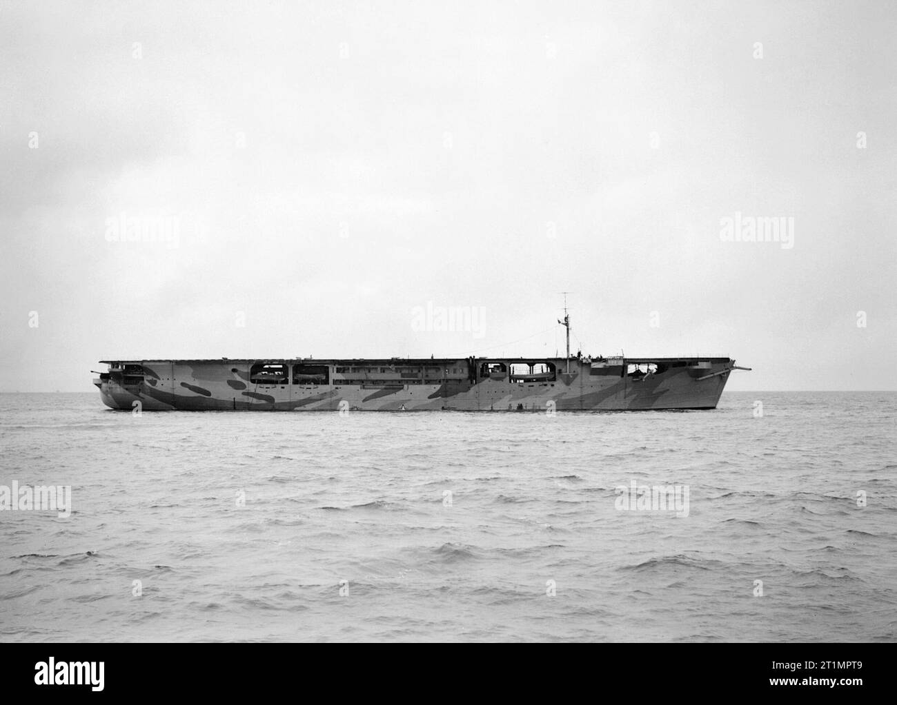 The Royal Navy during the Second World War The escort carrier HMS AUDACITY Stock Photo - Alamy