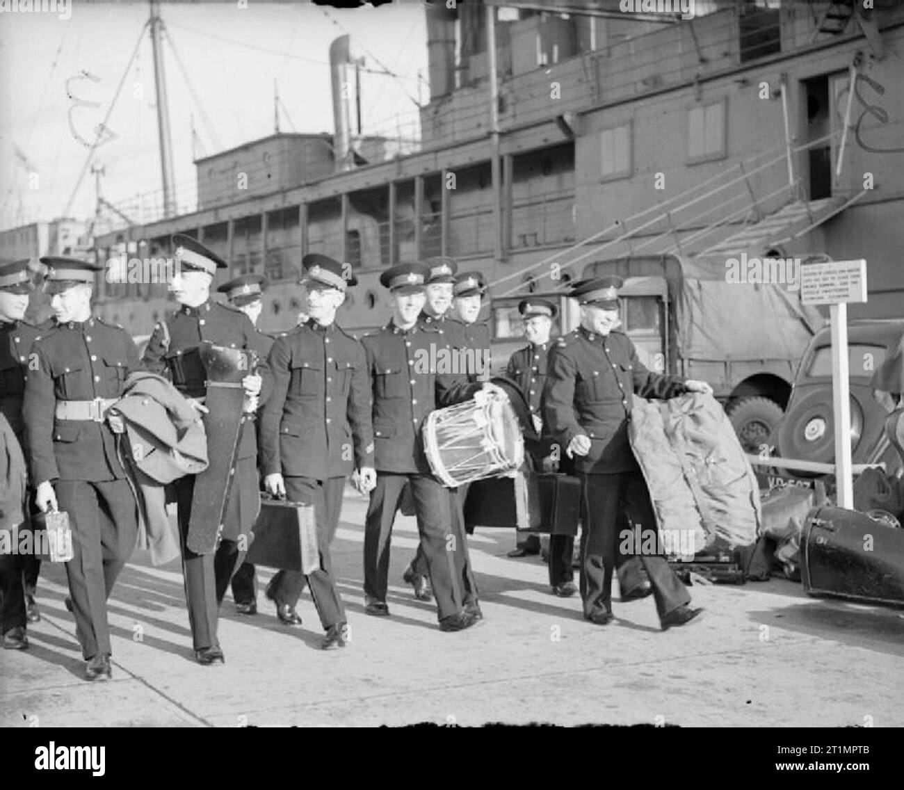 The Royal Navy during the Second World War The Royal Marine Band from ...