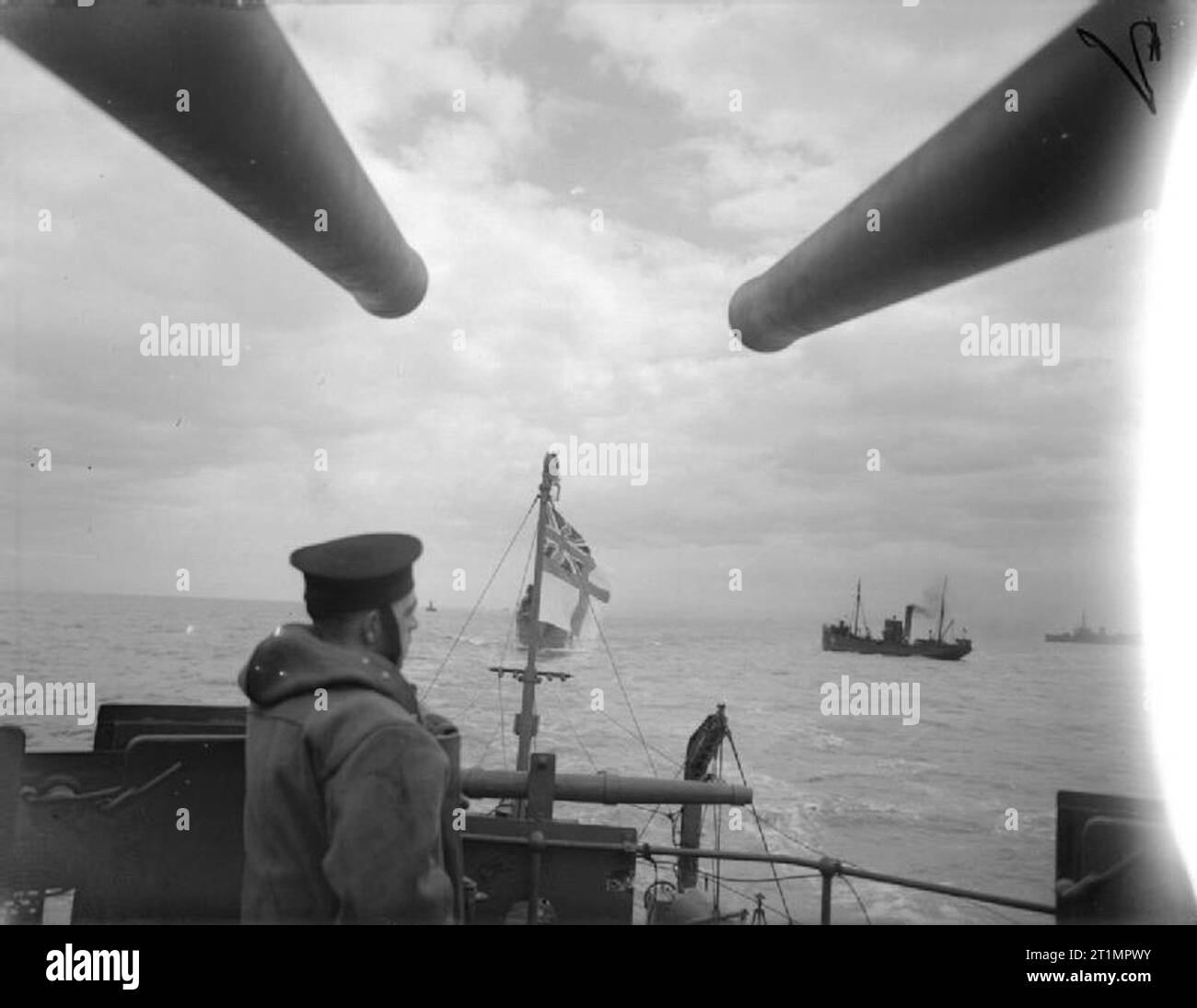 The Royal Navy during the Second World War A British naval flotilla ...