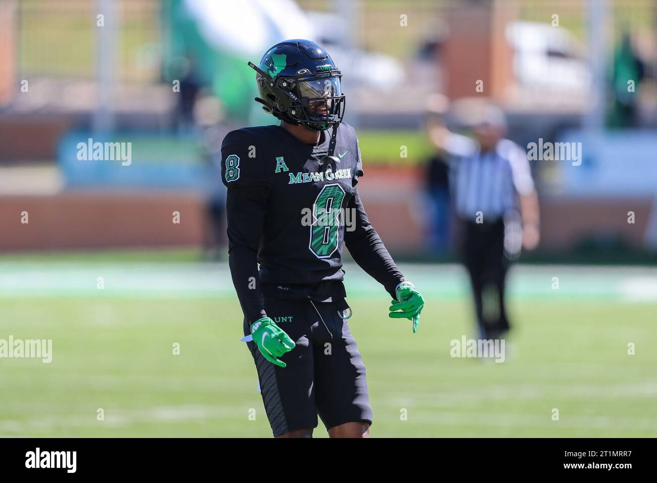 October 14, 2023:.North Texas Mean Green cornerback John Davis (8 ...