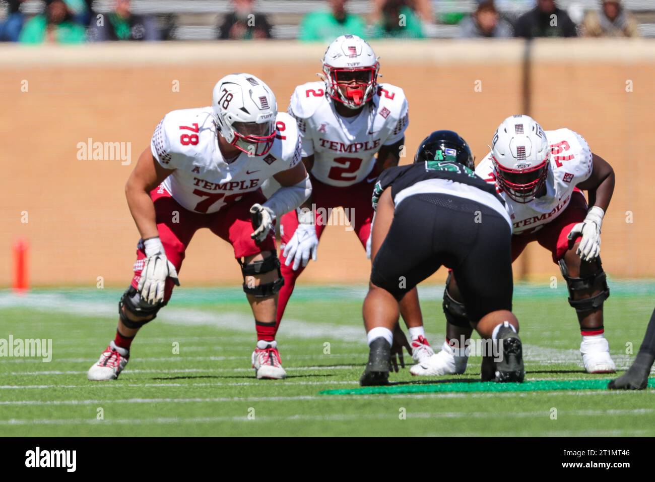 October 14, 2023:.Temple Owls offensive lineman Victor Stoffel (78 ...