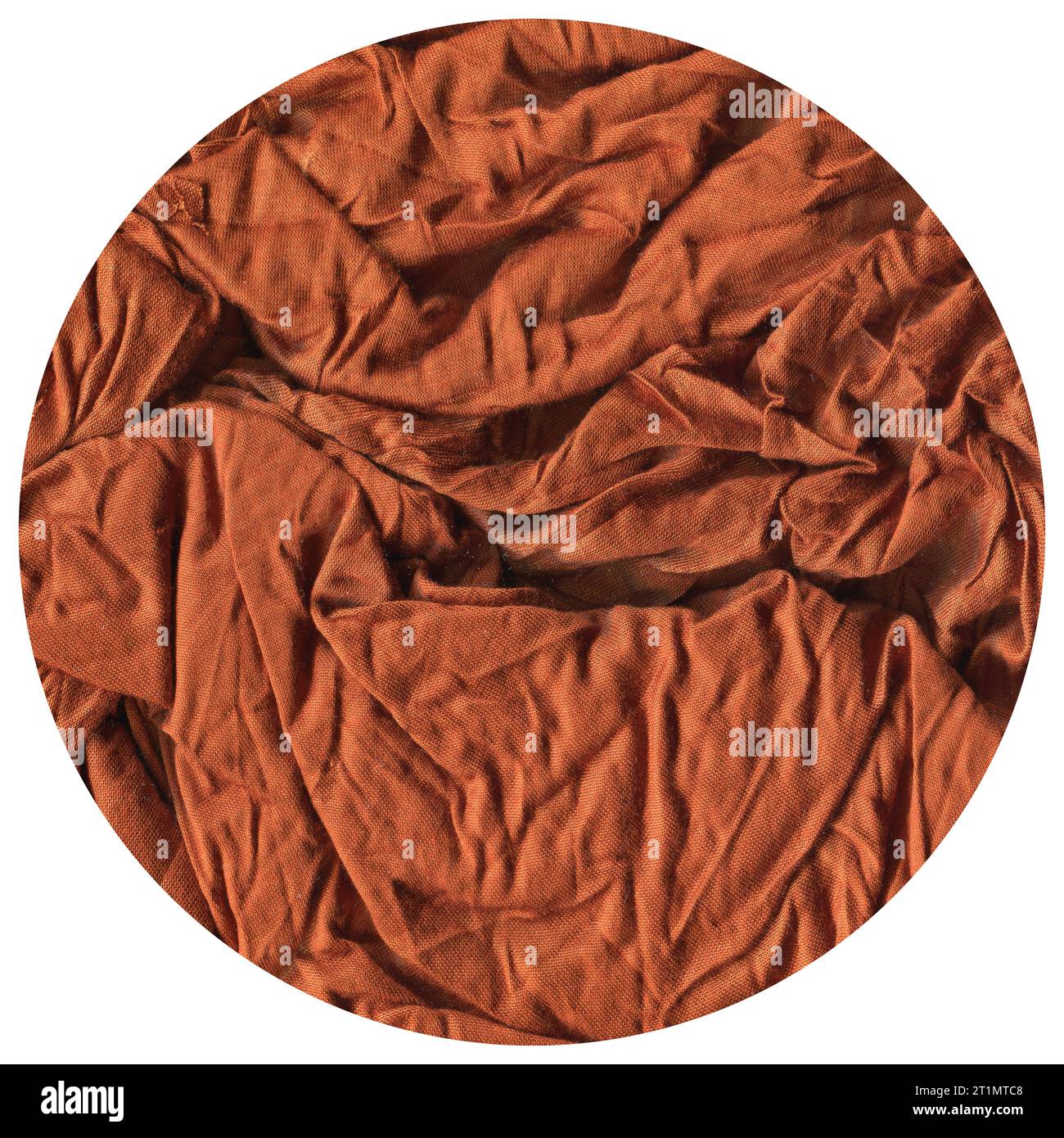 Brown color textile texture coarse crumpled fabric, high quality blue ...