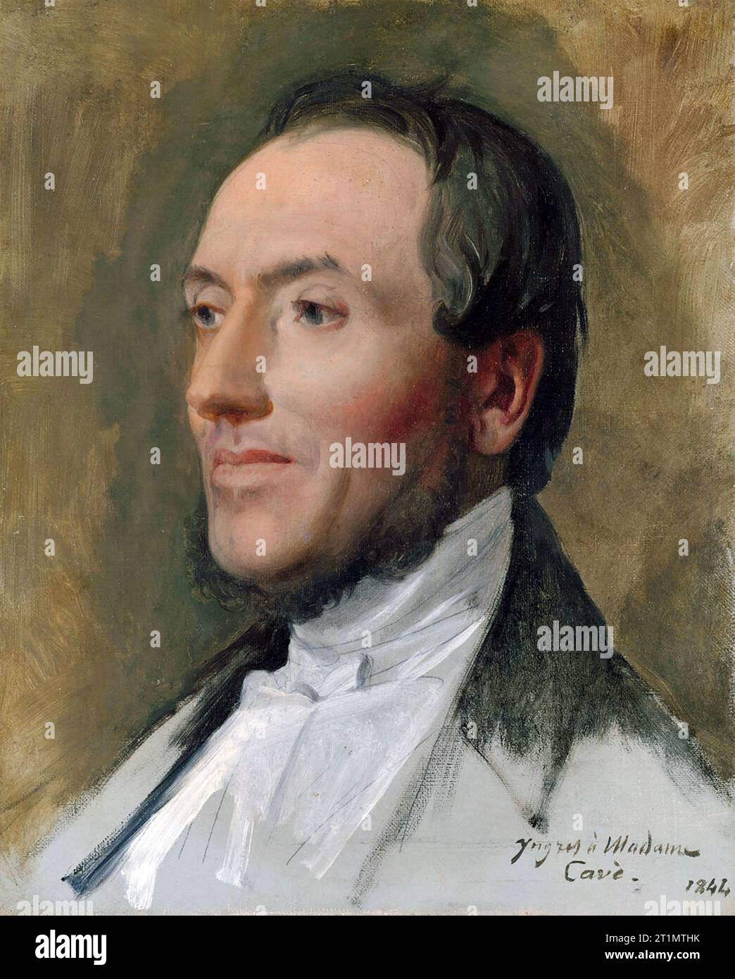 HYGIN-AUGUSTE CAVÉ 1796-1852) French attorney and novelist Stock Photo ...