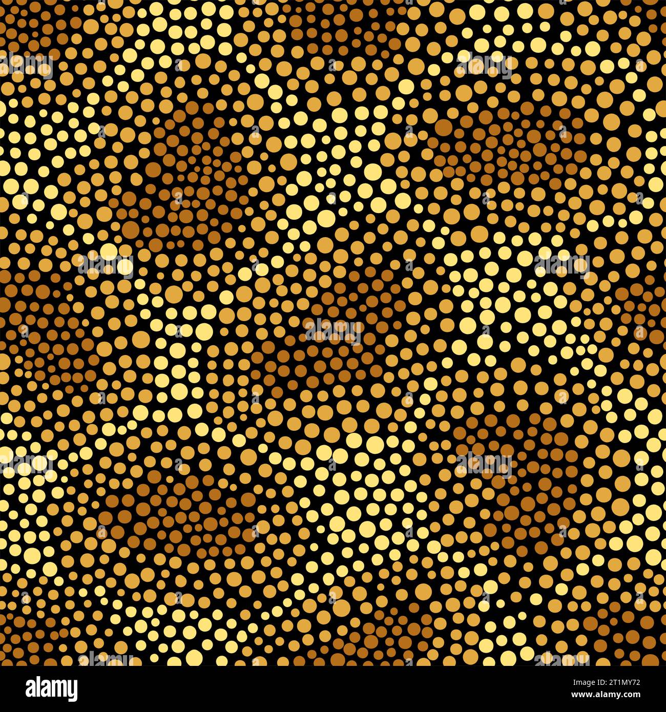 Small golden dots abstract Stock Vector Images - Alamy
