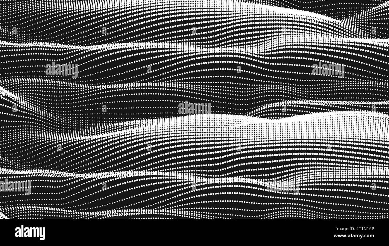 Point wave smooth texture. Abstract dot background. Technological ...