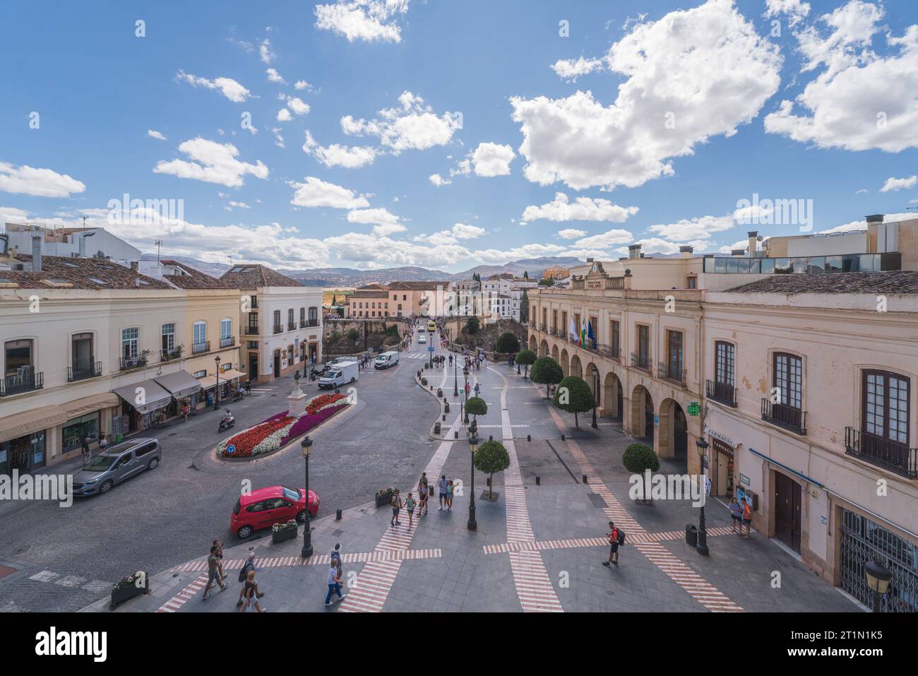 Aerial ronda bridge hi-res stock photography and images - Alamy