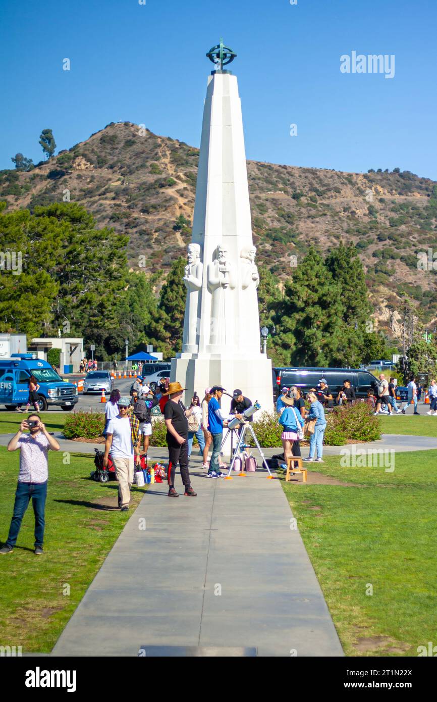 Griffith Park and Griffith Observatory Stock Photo - Alamy