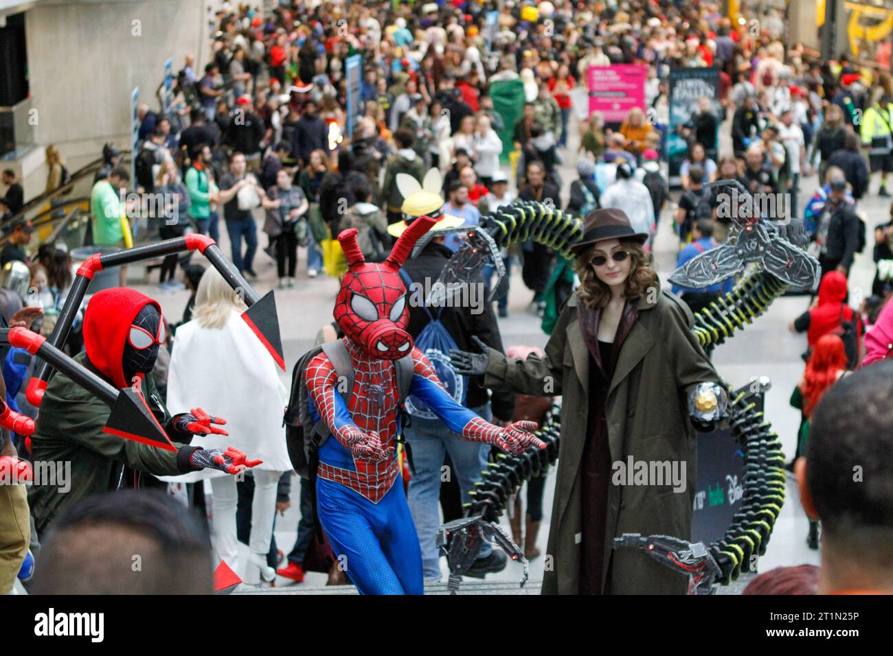 New York, United States. 14th Oct, 2023. General view of participants ...