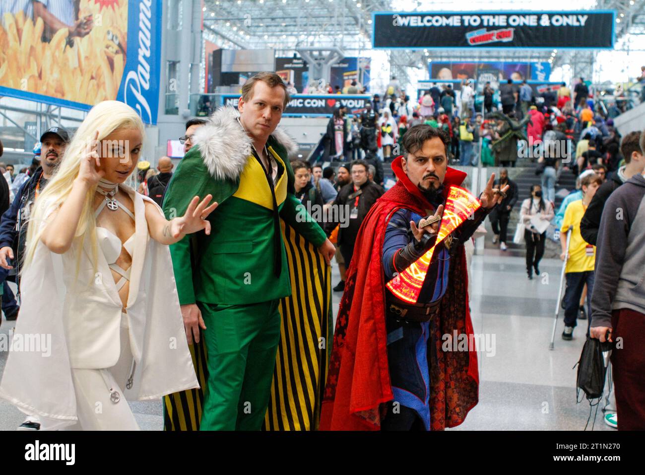 New York, United States. 14th Oct, 2023. General view of participants ...