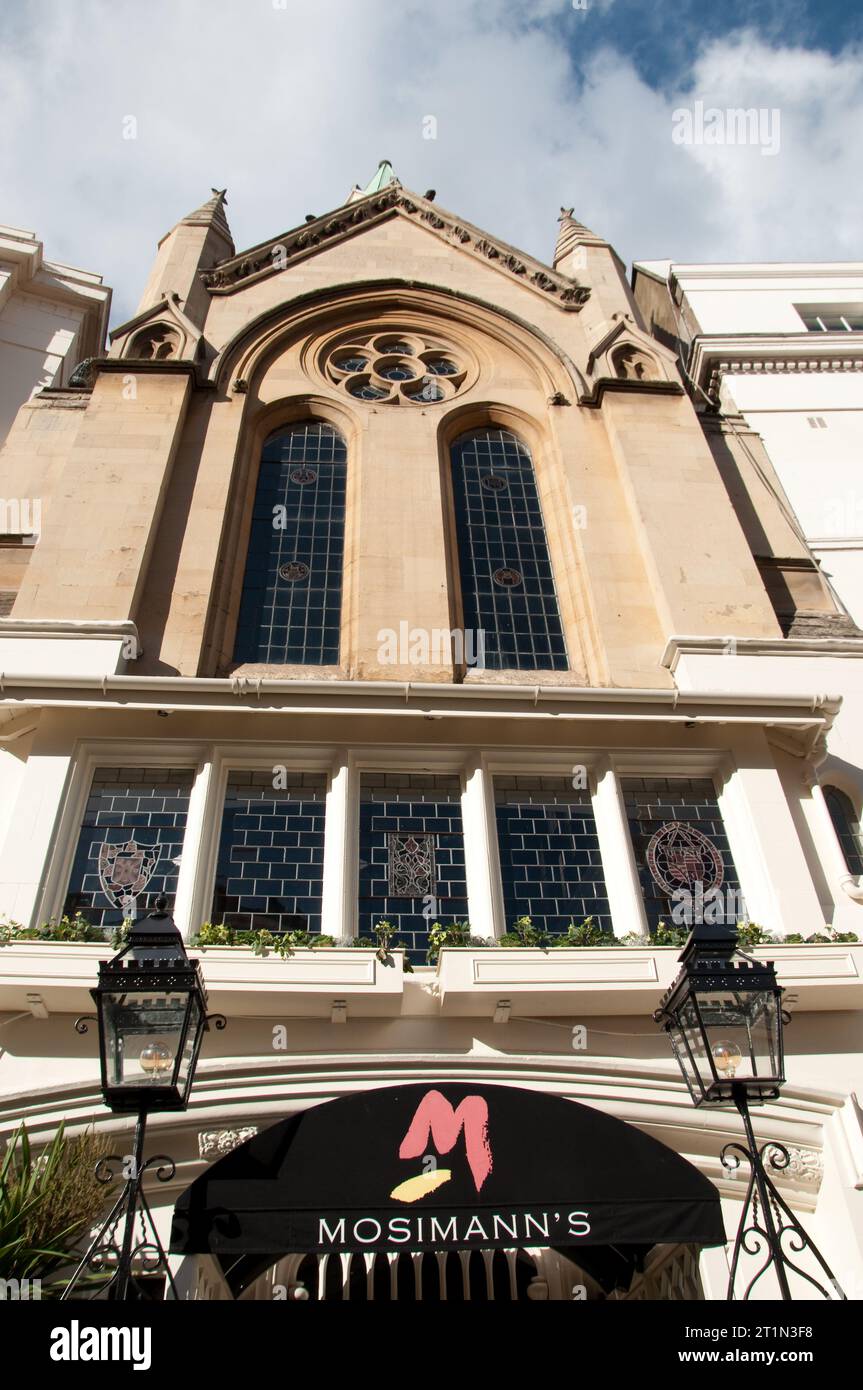 Mosimann's Famous Restaurant, Belgravia, London, UK - converted church ...