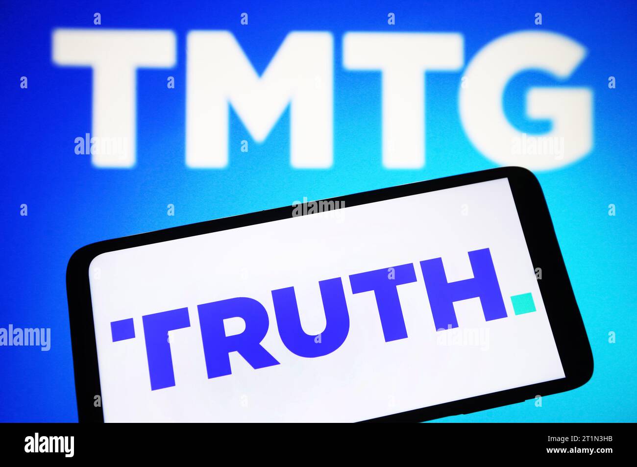 Truth social logo hi-res stock photography and images - Alamy