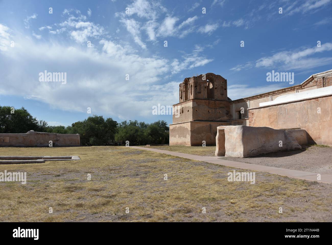Tumacacori, AZ. USA. 10/9/2023. Mission San Cayetano del Tumacácori was ...