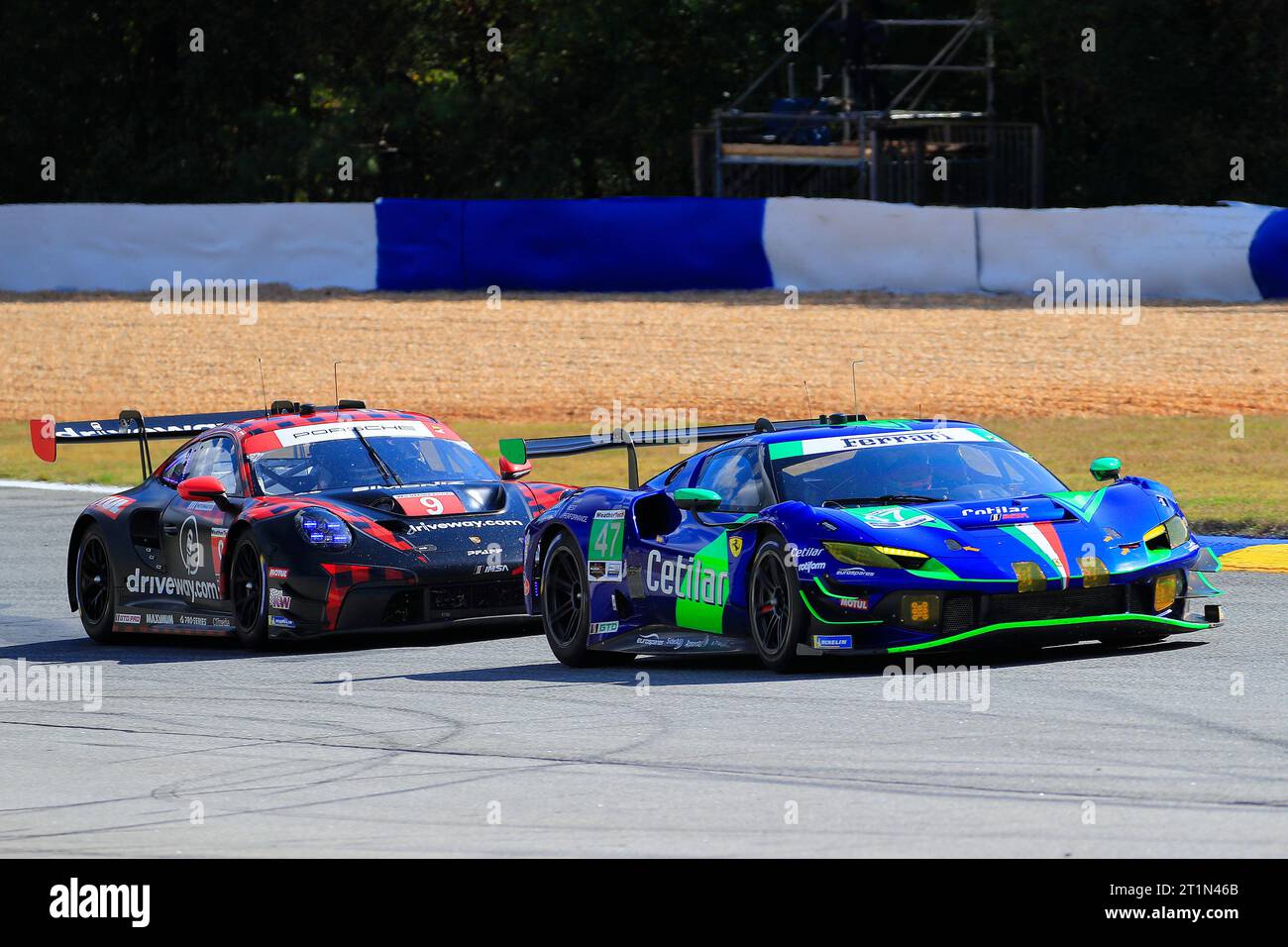 BRASELTON, GA - OCTOBER 14: #9: Pfaff Motorsports, Porsche 911 GT3 R ...