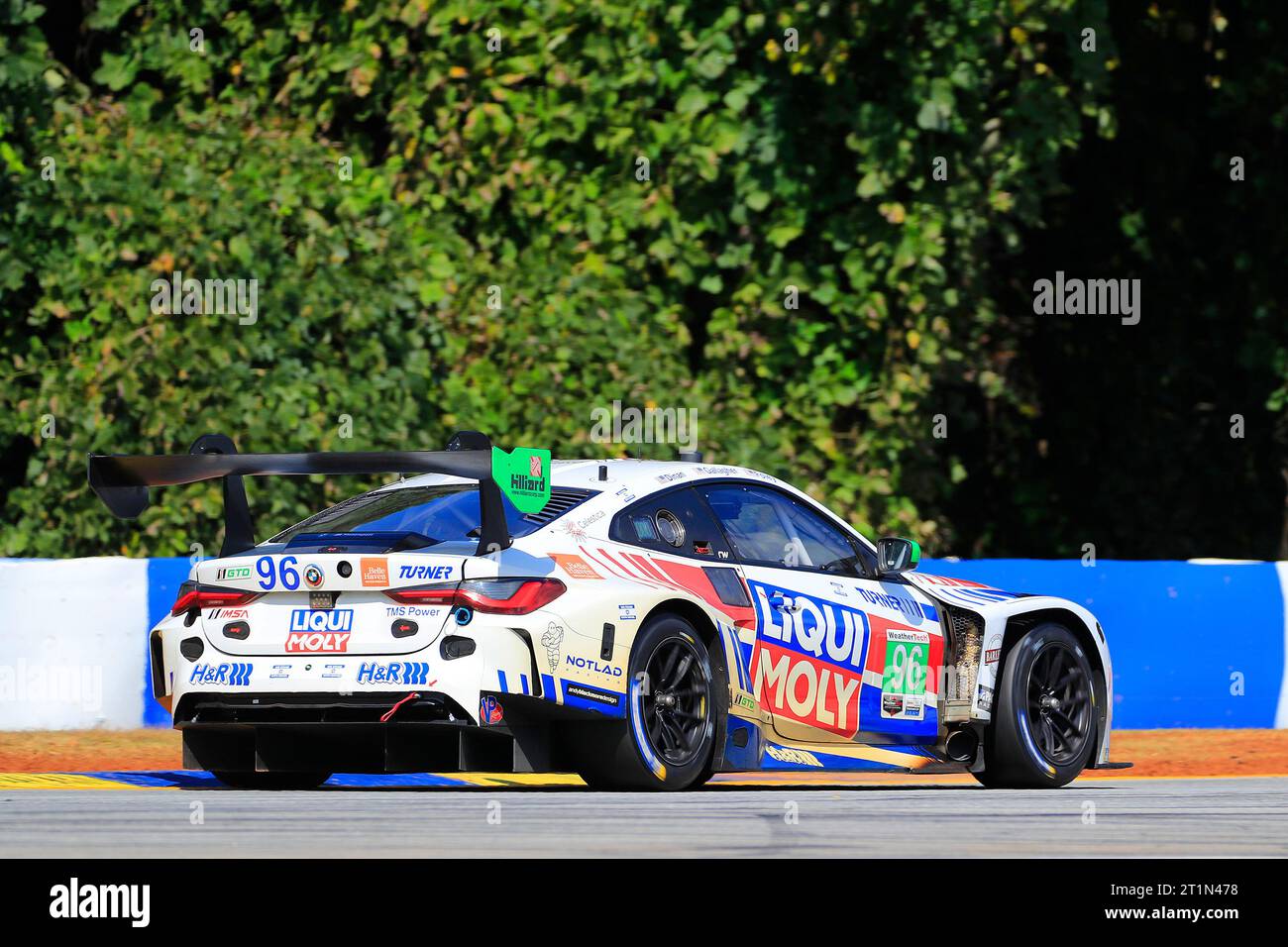 BRASELTON, GA - OCTOBER 14: #96: Turner Motorsport, BMW M4 GT3, GTD ...