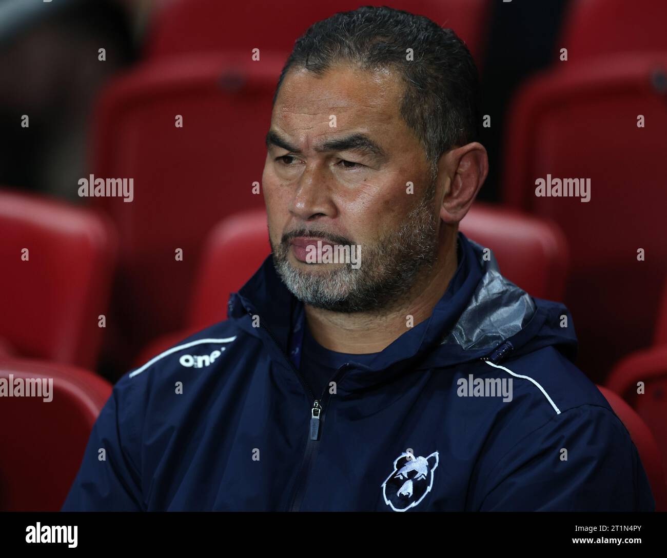 Bristol Bears head coach Pat Lam during the Gallagher Premiership match ...