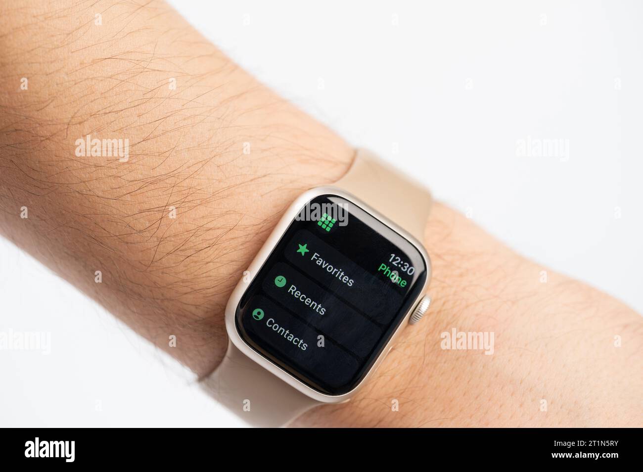 Apple watch display hi-res stock photography and images - Alamy