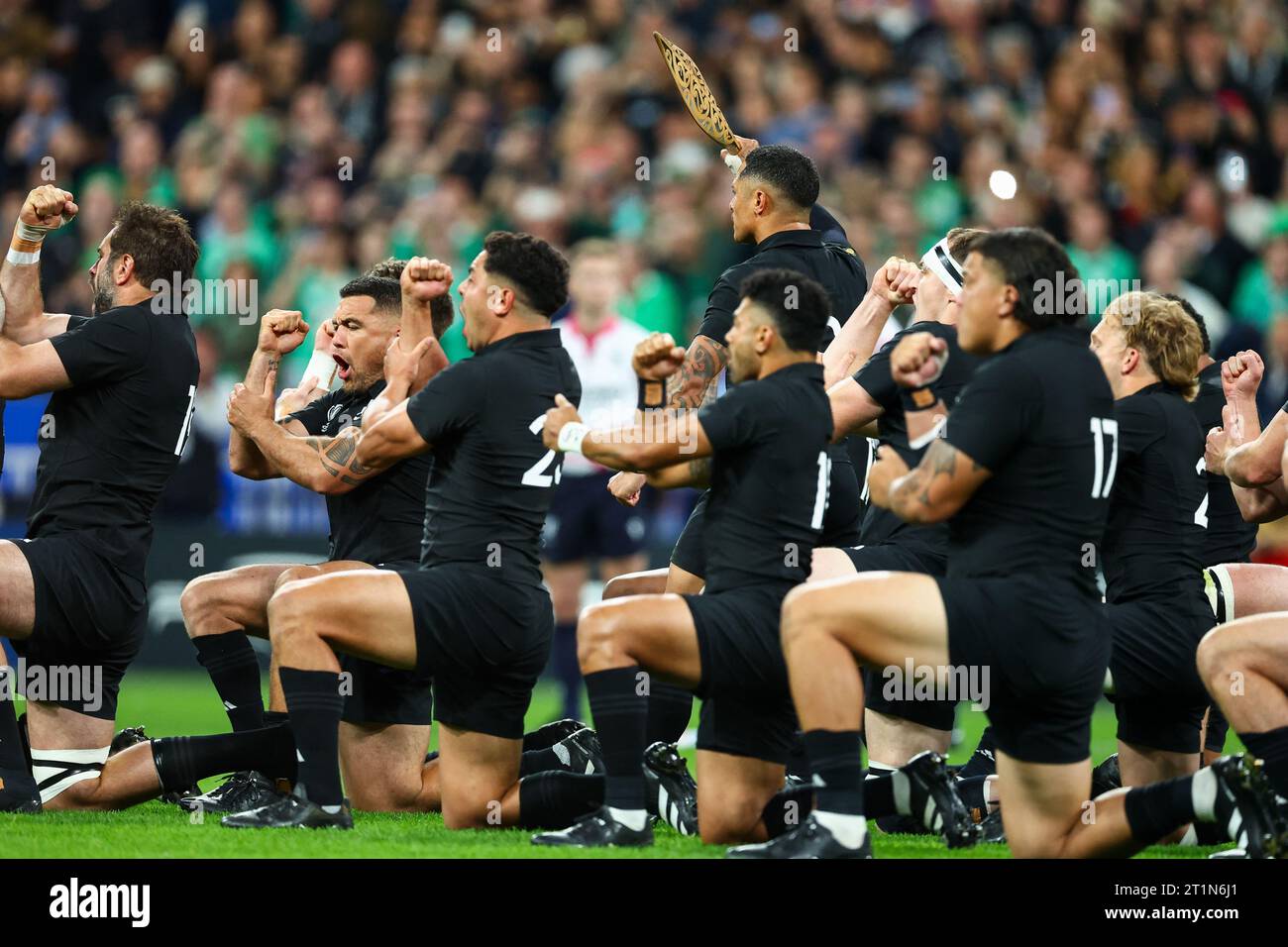 Aaron Smith of New Zealand during the Rugby World Cup Quarter-final 2 ...
