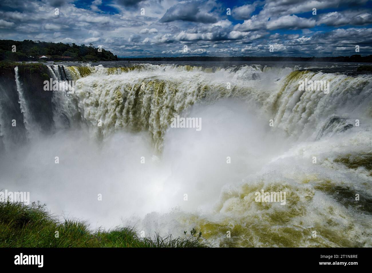 The Iguazu falls in Argentina/Brazil Stock Photo - Alamy