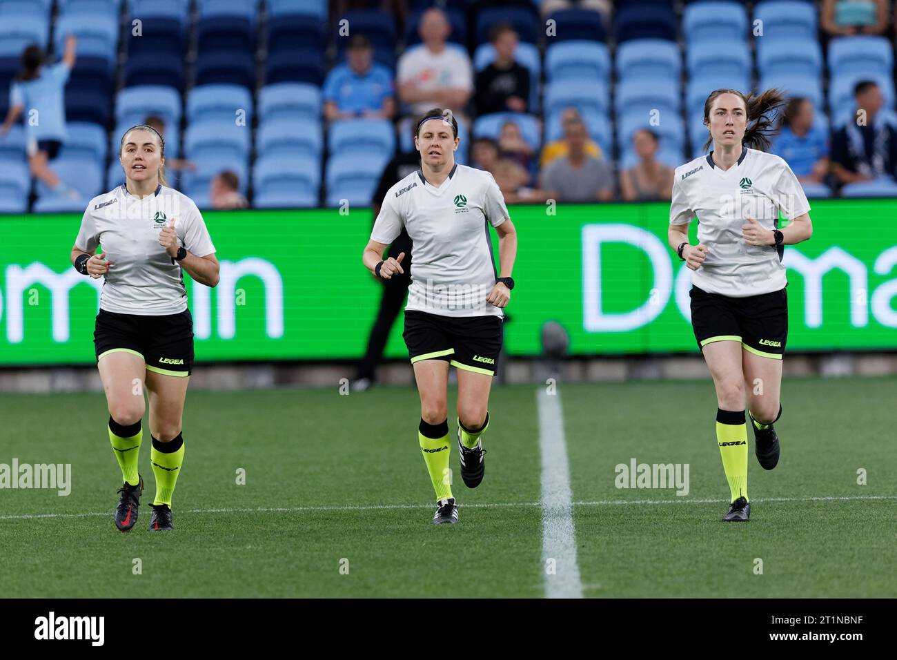 Sydney, Australia. 14th Oct, 2023. Referees, Delfina Shakespear, Casey ...