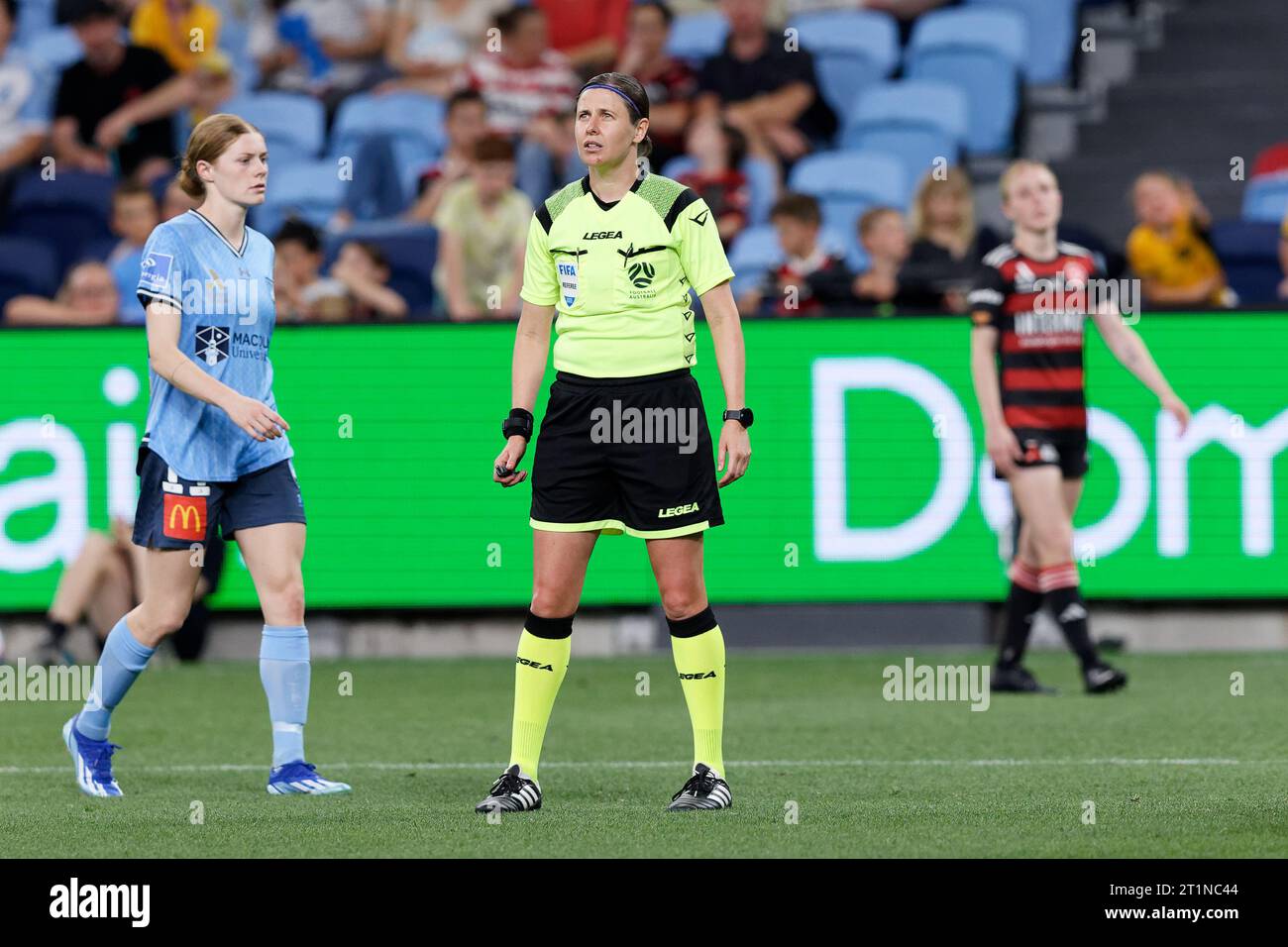 Sydney, Australia. 14th Oct, 2023. Referee, Casey Reibelt looks on ...