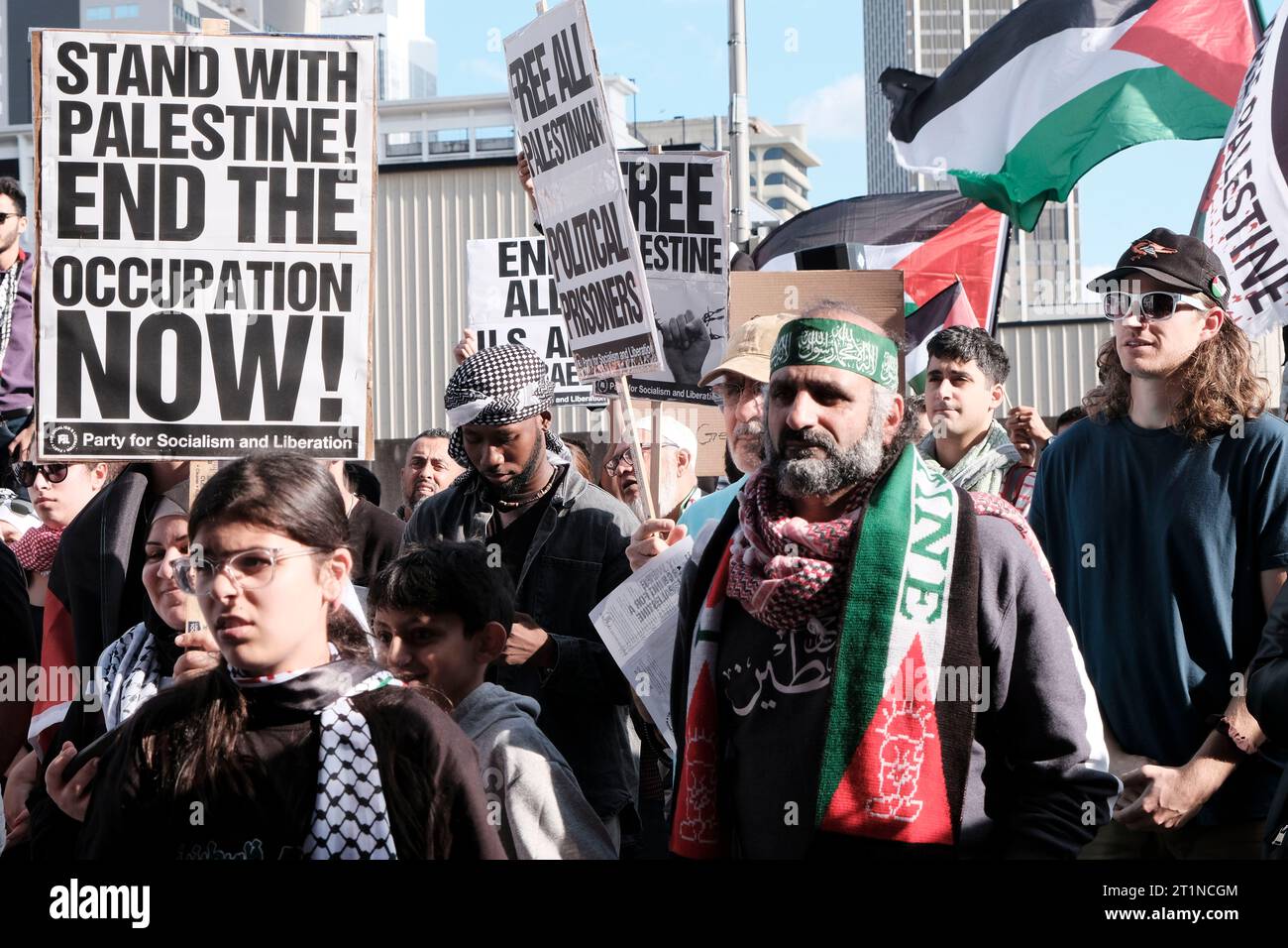 Atlanta, Georgia, USA. 14th Oct, 2023. After recent escalations in the ...