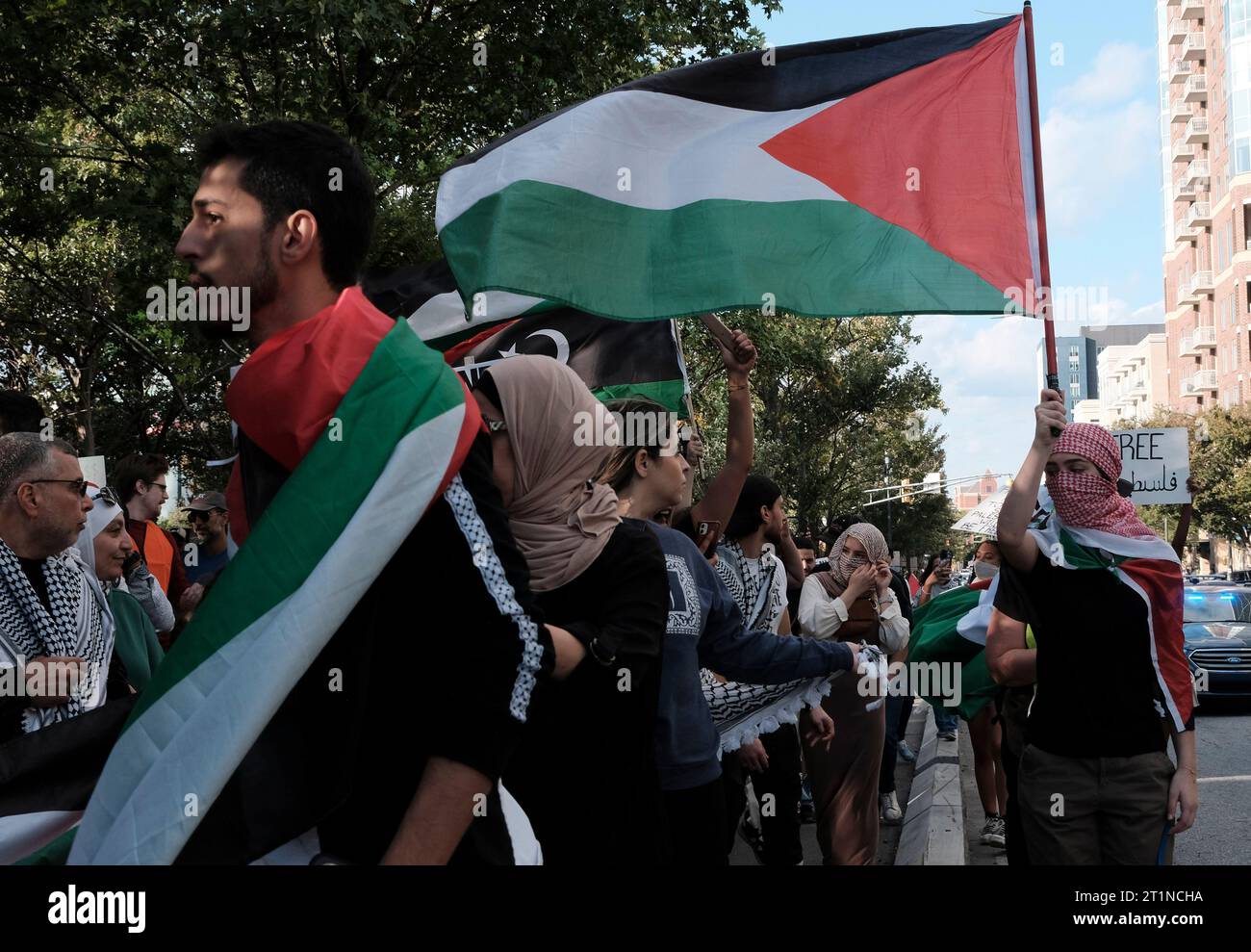 Atlanta, Georgia, USA. 14th Oct, 2023. After recent escalations in the ...