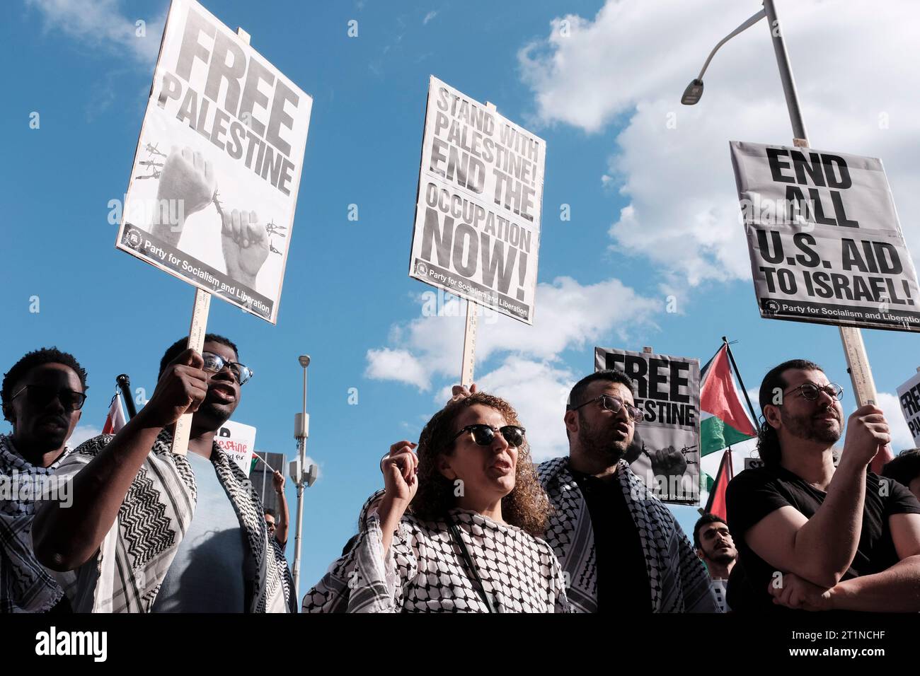 Atlanta, Georgia, USA. 14th Oct, 2023. After recent escalations in the ...