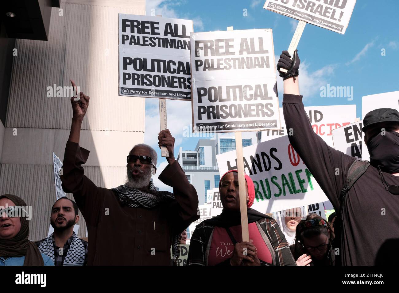 Atlanta, Georgia, USA. 14th Oct, 2023. After recent escalations in the ...