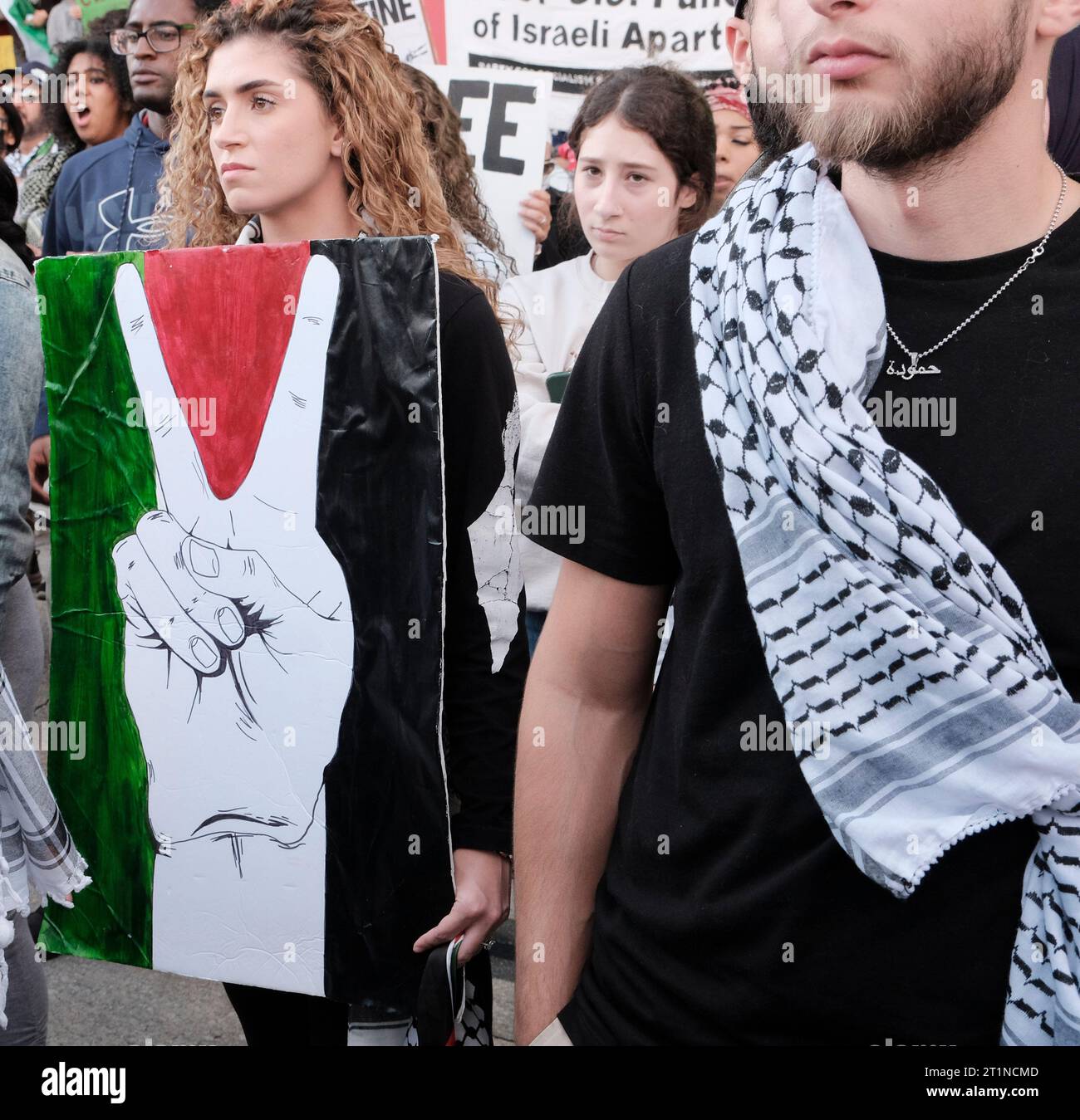 Atlanta, Georgia, USA. 14th Oct, 2023. After recent escalations in the ...