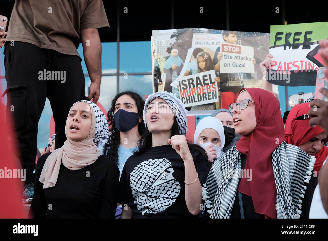 Atlanta, Georgia, USA. 14th Oct, 2023. After recent escalations in the ...