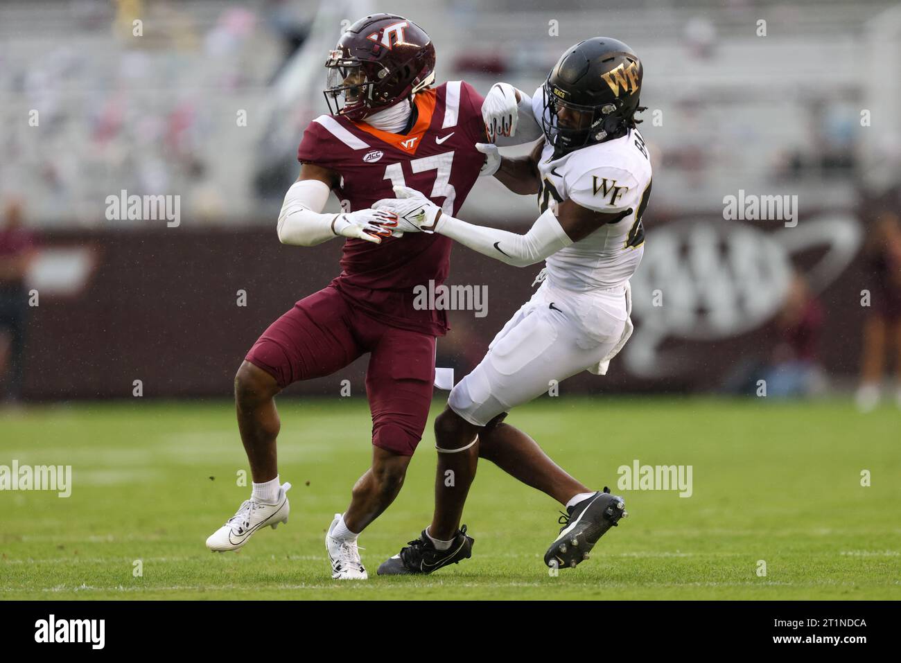 Blacksburg, Virginia, USA. 14th Oct, 2023. Virginia Tech Hokies ...
