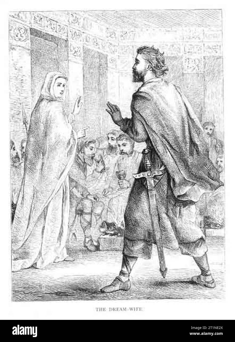 The Dream Wife, from Gísla saga (1866 English translation by George W ...