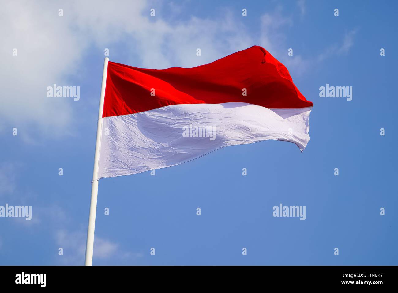 Indonesian Flag, The Red and white Flag, national symbol of Indonesia ...