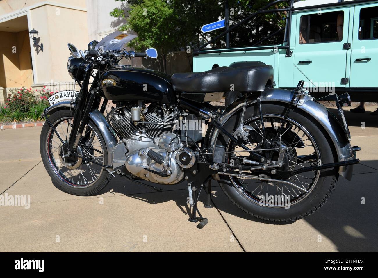 Vincent motorcycle hi-res stock photography and images - Alamy