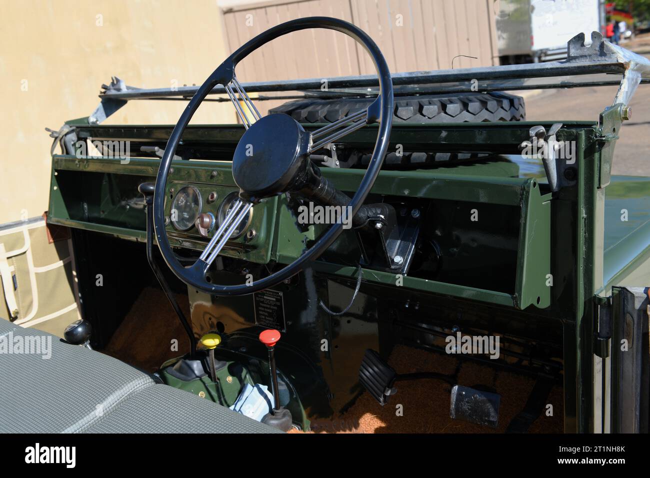 British Land Rover off road vehicle Stock Photo - Alamy