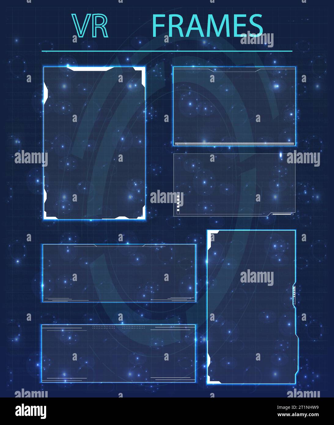 Vr hud futuristic interface hi-res stock photography and images - Alamy