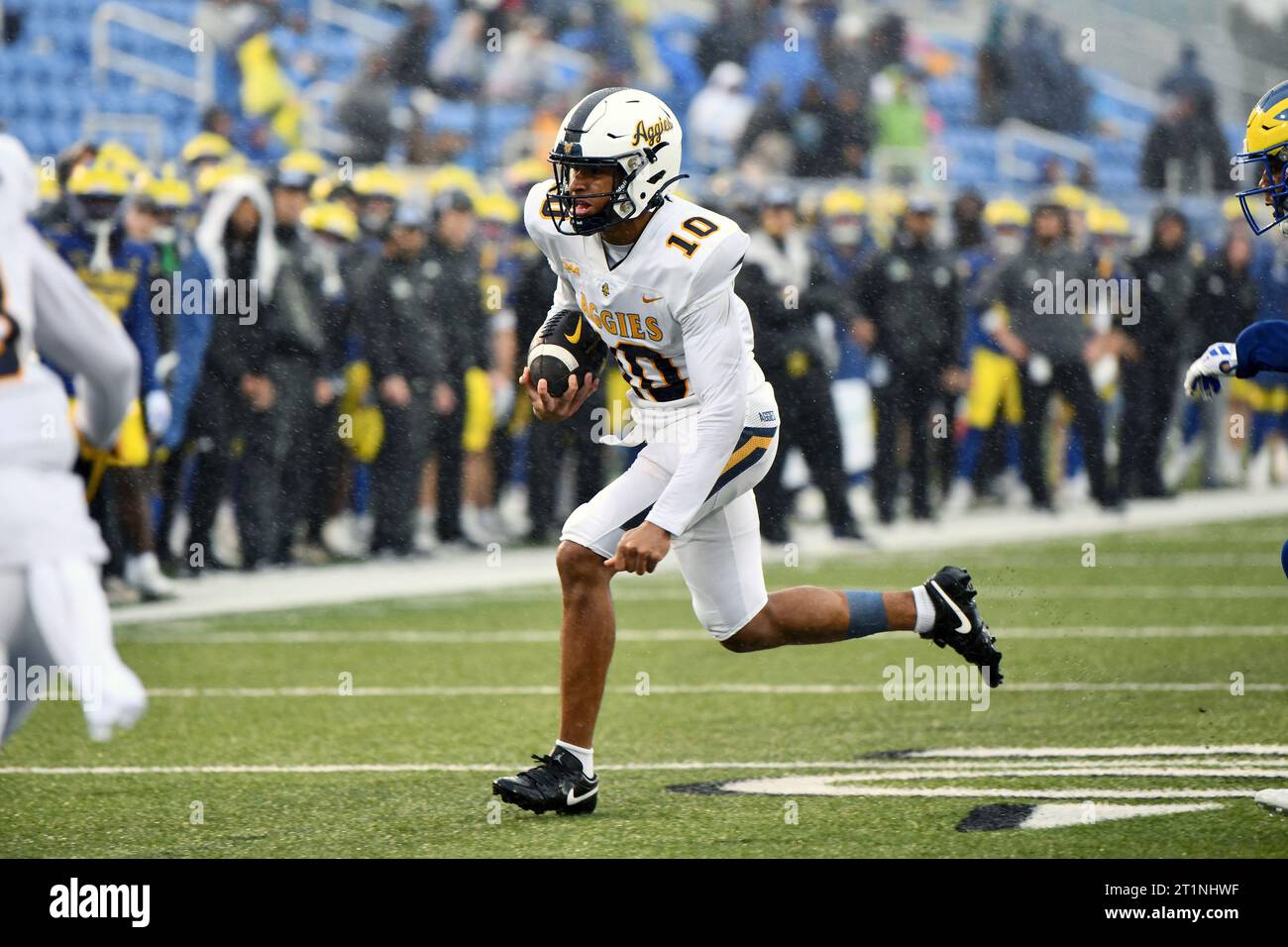 October 14, 2023, Newark, Delaware, U.S: North Carolina A&T Aggies ...