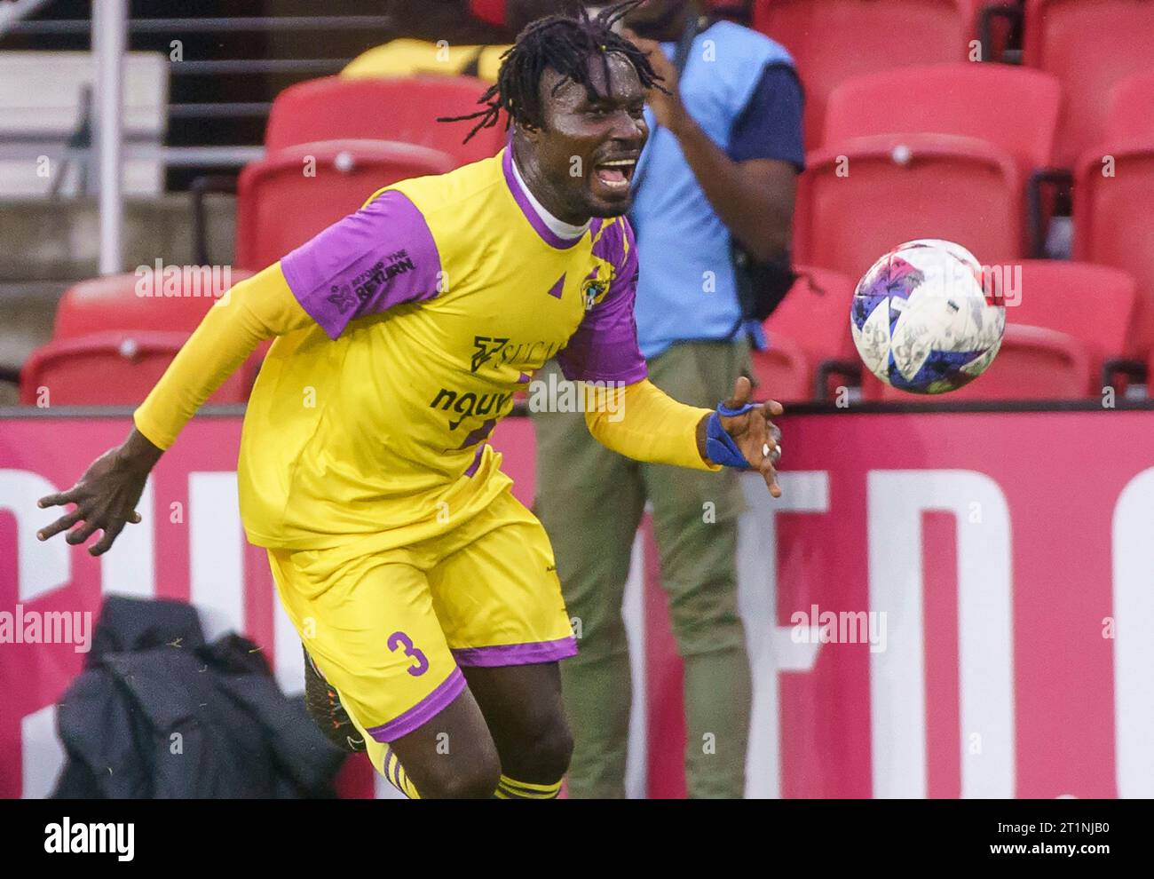 Washington, USA. 14th Oct, 2023. WASHINGTON, DC - OCTOBER 14: Medeama ...
