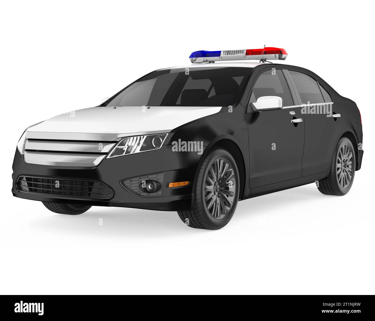 Black police car Cut Out Stock Images & Pictures - Alamy