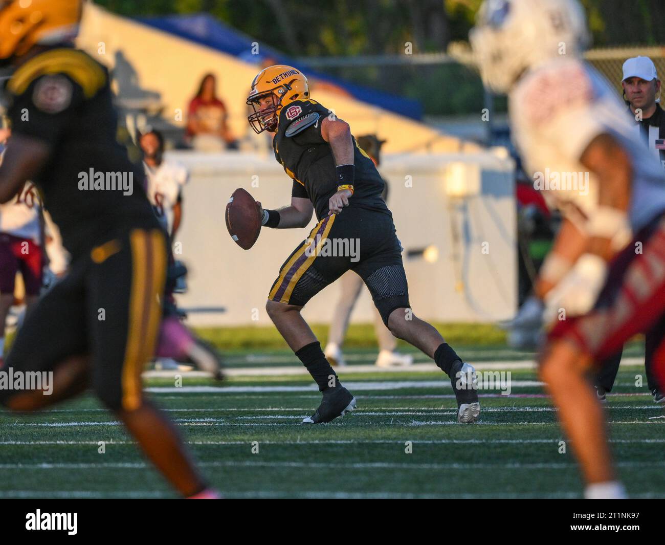 October 14, 2023: Bethune Cookman quarterback Luke Sprague (5 ...