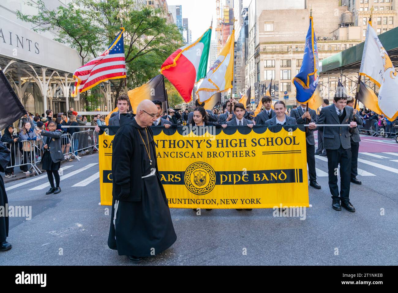 Membes of Saint Anthony's High School of Huntington attend 2023 Annual ...