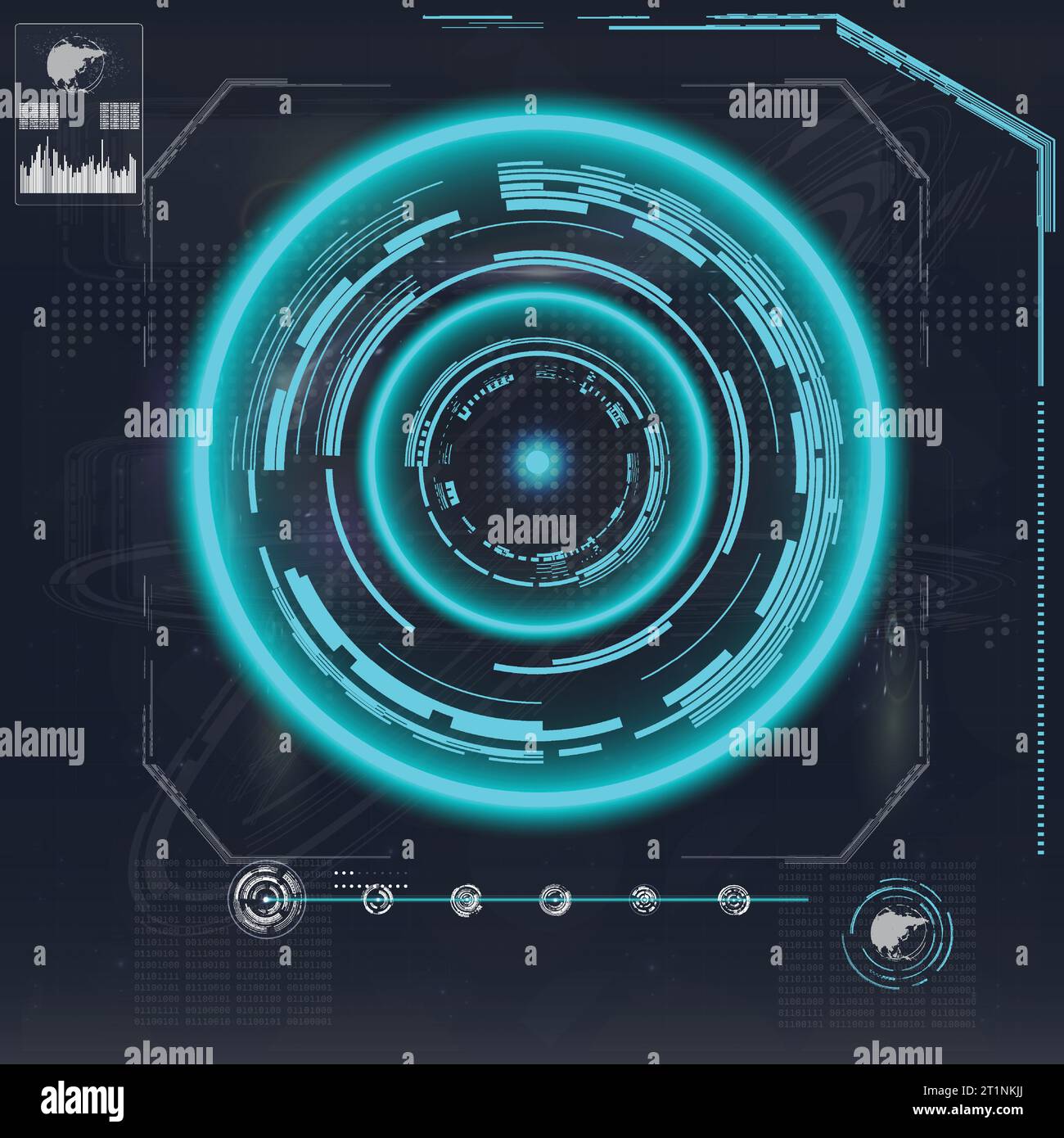 Circular Data Analysis Pack Stock Vector Image And Art Alamy