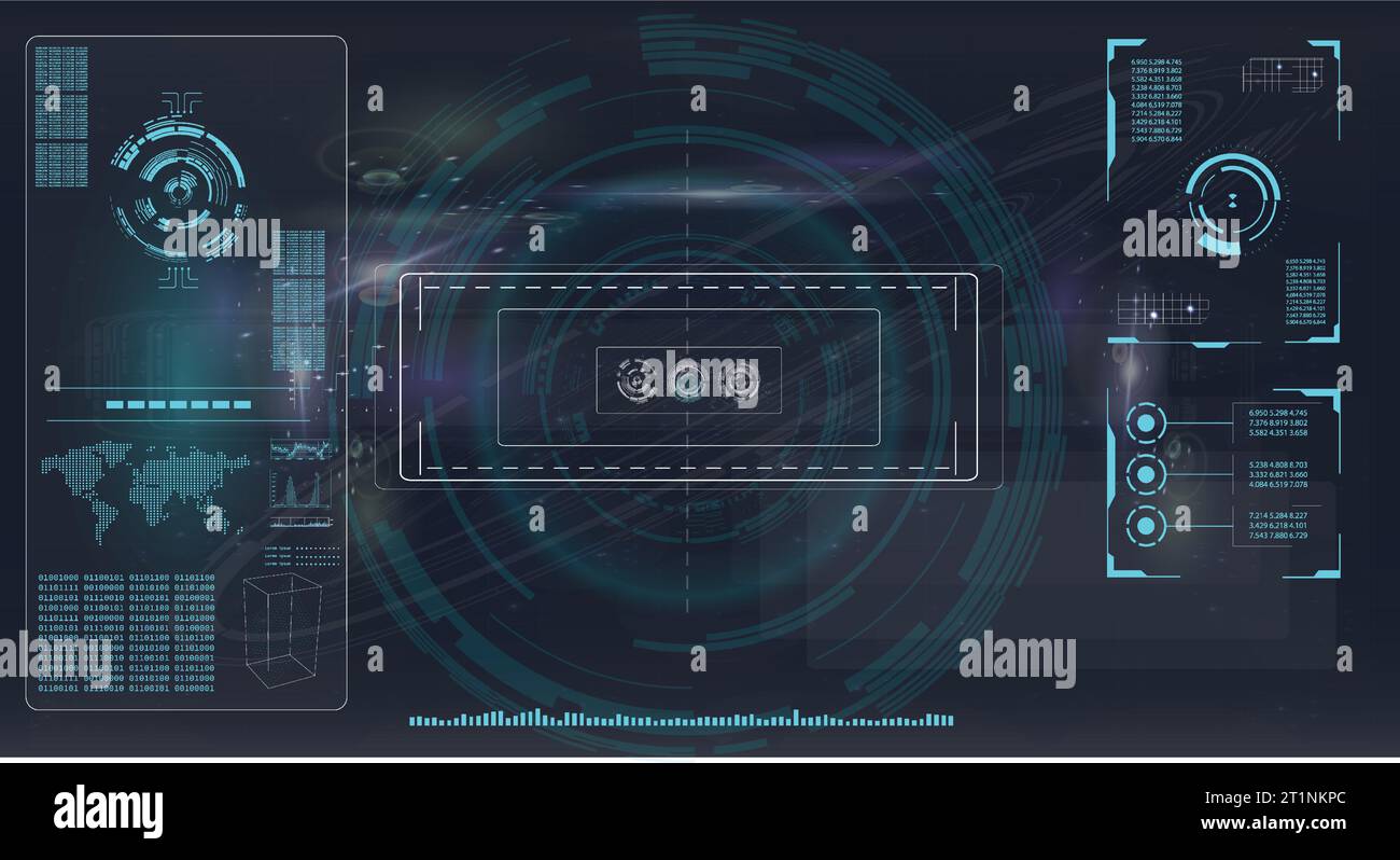 Vector Circular Data Diagrams Stock Vector Image & Art - Alamy