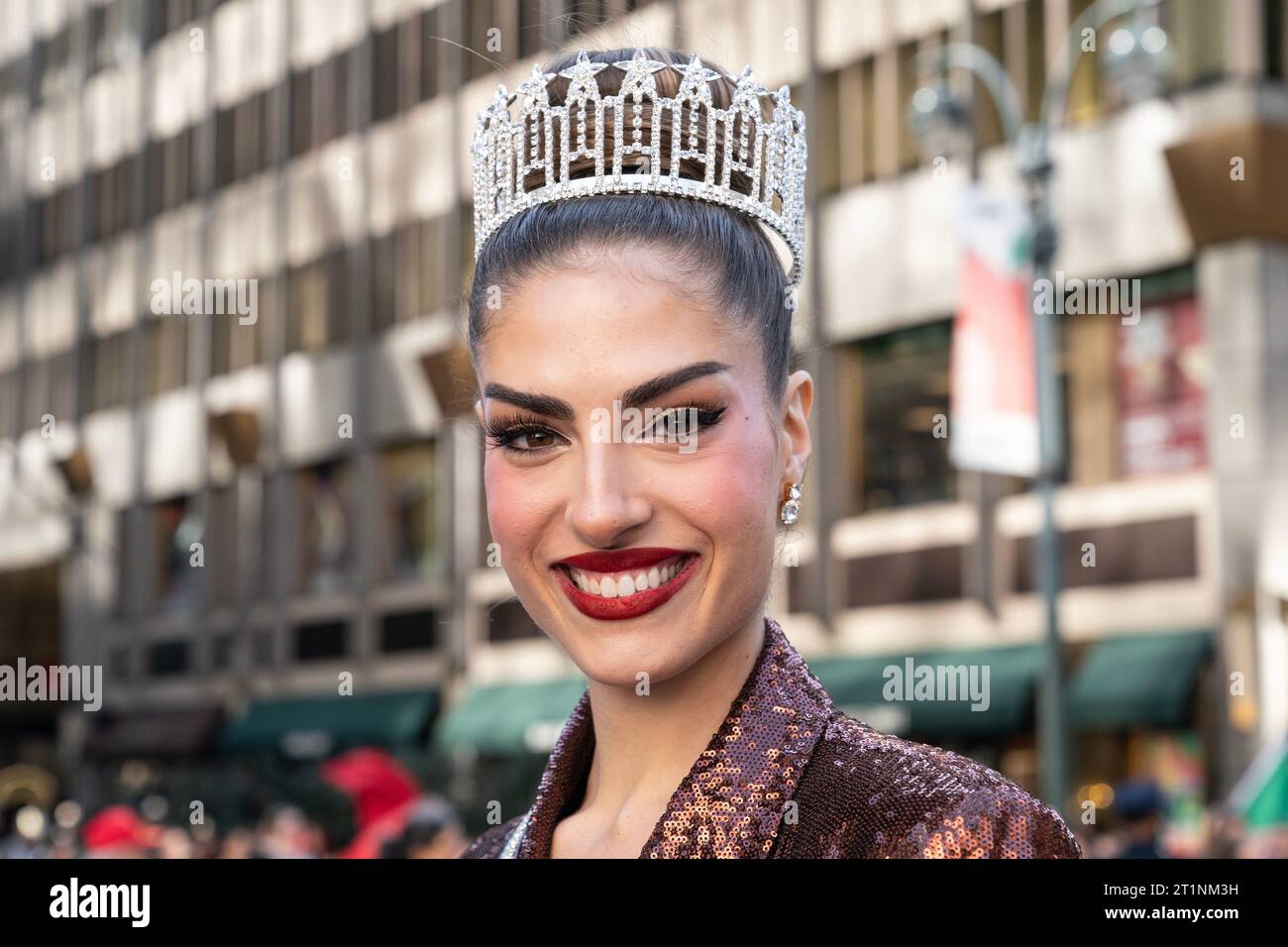 Miss New York 2023 Rachelle di Stasio attends 2023 Annual Columbus Day ...