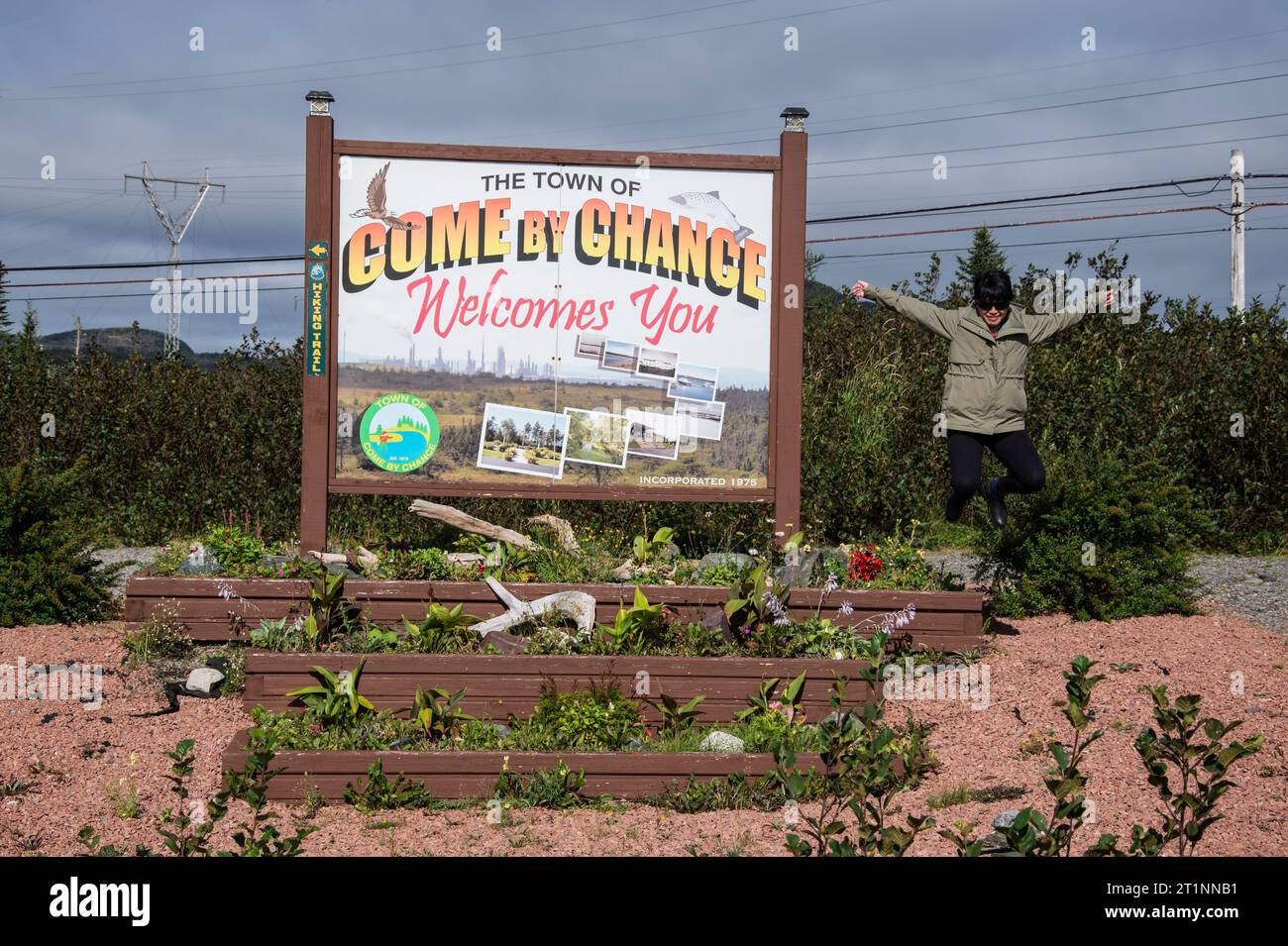 Welcome to the town of Come By Chance sign in Newfoundland & Labrador ...