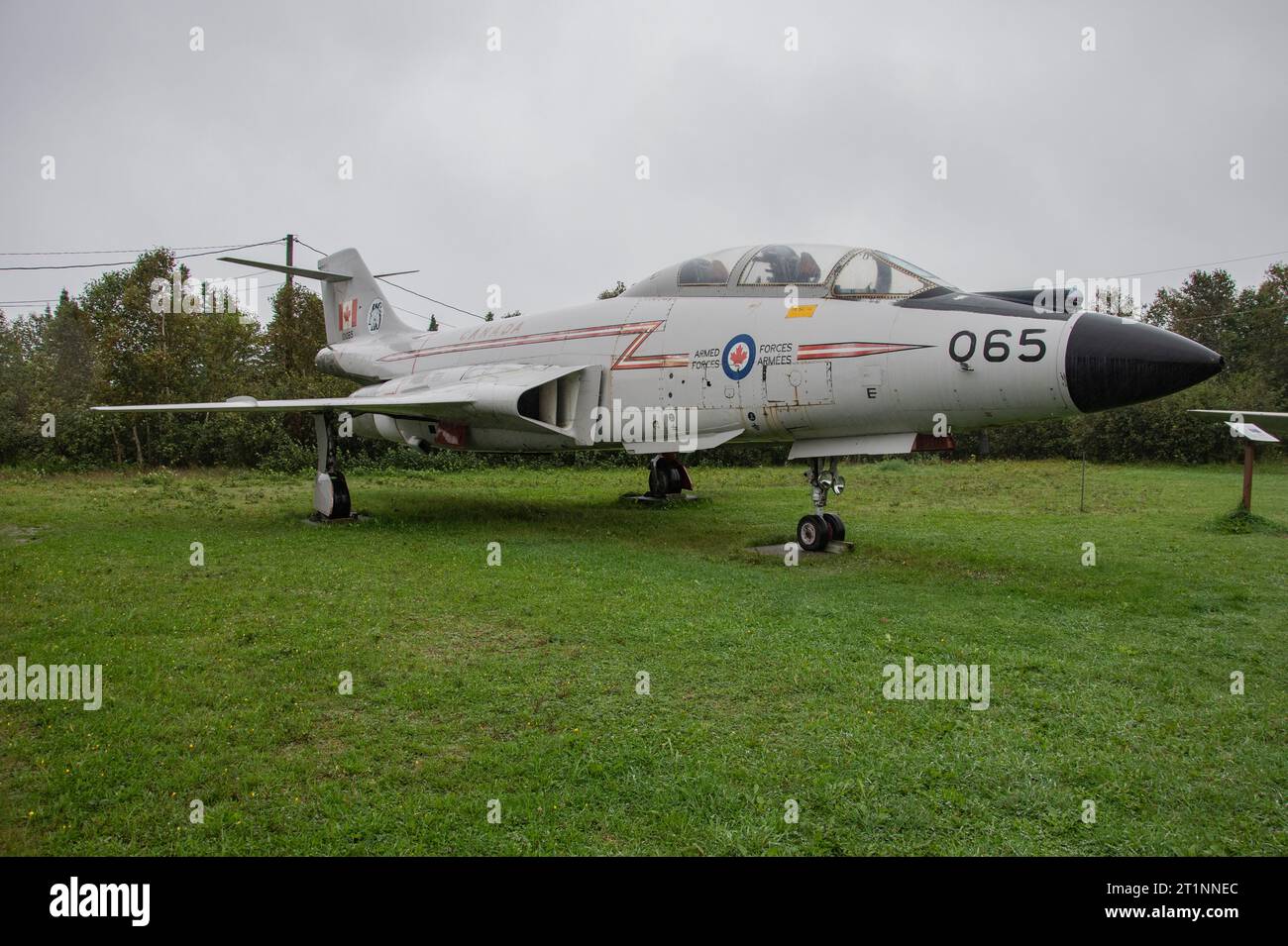 CF-101 Voodoo fighter bomber at the North Atlantic Aviation Museum in ...